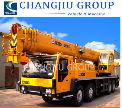 China Used Truck Mouted Crane 40t Qy40 Telescopic Boom Truck Mounted Crane for Lifting and Goods Transportation for sale