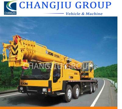 China Sinotruk HOWO 12 Tons Straight Type Telescopic Boom Truck Mounted Crane for sale