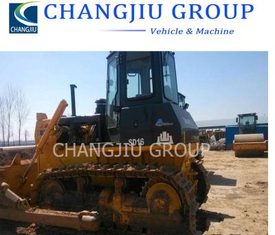 China Shantui Machinery 17 Ton Bulldozer SD16 with 4.5m3 Blade Bulldozer 160HP for sale