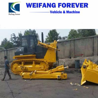 China SD32 320HP 34t Weight Heavy Duty Shantui Bulldozer with Straight Blade Ready for Transportation for sale