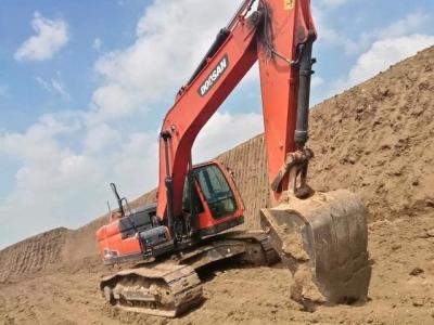 China Low Price Original Working Time 4600 Hours Good Condition Used Doosan 220-7 Excavator in Stock for Africa for sale