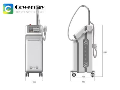 Cina 755nm 1064nm 808nm Diode Laser Machine, Pain Free Hair Removal Machine 300W 500W 1200W in vendita