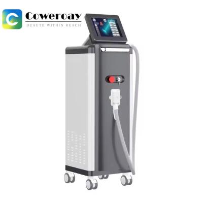 China Ice Speed Diode Laser Bikini Enthaarungsmaschine mit 3 Wellenlängen Enthaarung zu verkaufen