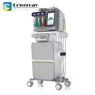 China Ce Goedgekeurde Hydra Oxygen Jet Hydro Microdermabrasion Aqua Peeling Apparatuur Te koop