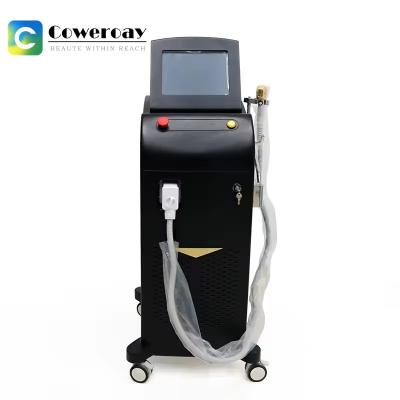 Cina Macchina di depilazione laser a diodo di platino ghiacciato 1000W per ringiovanire la pelle in vendita