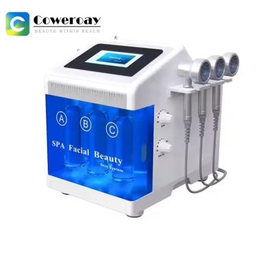 China Microdermoabrasão Máquina de beleza Água Oxigênio Peeling de jato Hydra Dermoabrasão Máquina facial à venda