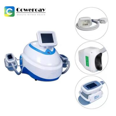 Cina 3 in 1 Cryo RF Cavitazione Slimming Machine 400W Cellulite Vacuum Therapy Machine in vendita
