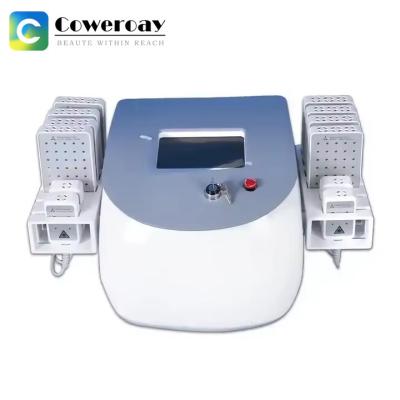 Cina 5d Lipo Pad 660nm 980nm Lipolaser Red Light Slimming Machine per la combustione dei grassi in vendita
