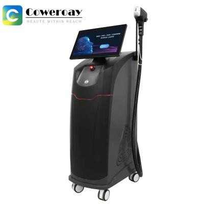 Cina Verticale diodo laser 1200w indolore 808nm diodo laser depilazione macchina in vendita