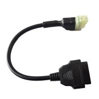 China Honda 4-Pin OBD2 Diagnostic Cable 30cm with Custom Pin Assignment for Automotive Testing for sale