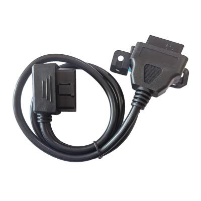 Cina Cavo di interfaccia di estensione Obd2 dell'automobile, maschio raddoppiarsi cavo femminile del porto di OBD in vendita