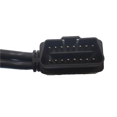 Cina Cavo di interfaccia di estensione Obd2 dell'automobile, maschio raddoppiarsi cavo femminile del porto di OBD in vendita