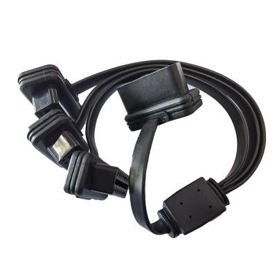 Cina Maschio automobilistico piano del cavo 1 del separatore Obd2 a 3 Straighthead femminile in vendita