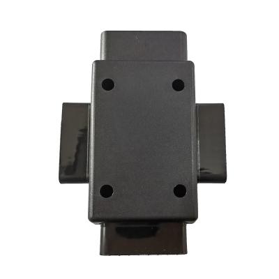 China ABS PVC OBD2 Male To Female Adapter Durable Full 16 Pin For Car for sale