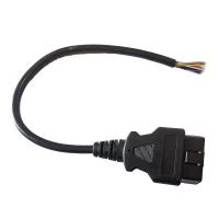 China 16 Pin OBD2 Female to Open Cable 30cm Automotive Diagnostic Interface with Custom Pin Assignment for sale