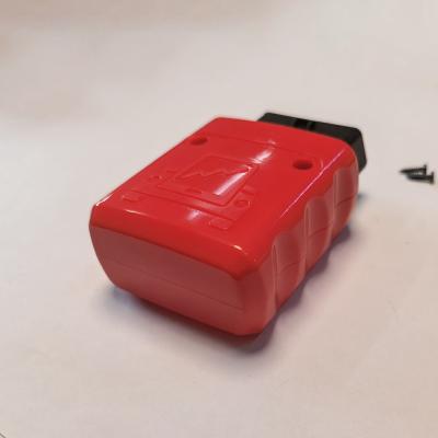 China Stable Red OBD Car Adapter , Bent Pin Motorcycle OBD2 Adapter for sale