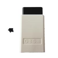 China White Shell OBD2 Male Connector with Gold-Plated Bent Pins - Custom Pin Assignment for All Vehicle Models for sale