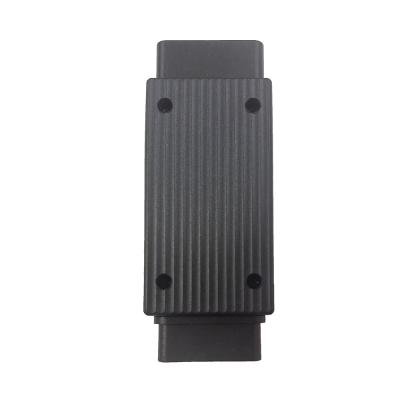 Cina Maschio automatico del convertitore di potere dell'automobile Obd2 16 Pin Connector Adapter Obd Housing alla femmina + a 2USB in vendita