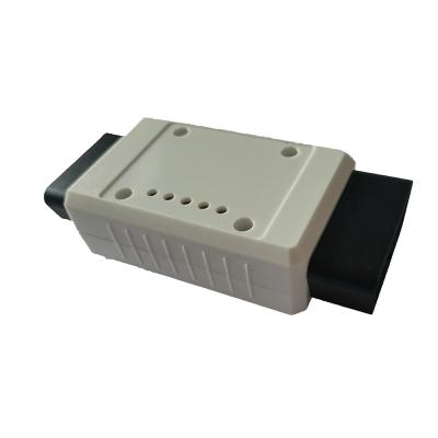 Cina Soltanto non alloggiare alloggio di Bent Pin Gold Plated Male Bent Pin Nickel Plated Female Assembled OBD2 di apertura del doppio del PWB OBD2 in vendita
