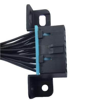 Cina Cavo diagnostico 16 Pin Male To di estensione OBDII dell'analizzatore 2 12V femminili 24V in vendita