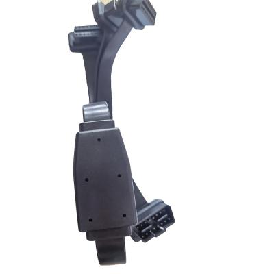 Cina Maschio piano di Pin 1 di OBD2 Y Cable16 alla femmina 3 per sistema diagnostico dell'automobile in vendita