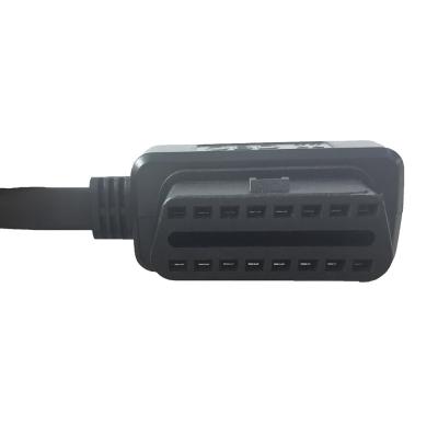 Cina 1 maschio - riempitivo diagnostico femminile J1962 del cavo di 2 OBDII con il commutatore in vendita