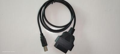 Cina 12V 24V OBDII alla femmina del cavo di USB alla spina maschio 2.0A multiuso in vendita