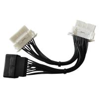 China OBD2 Y Cable 3ft Dual Connector 12V Diagnostic Splitter for Automotive Tools for sale