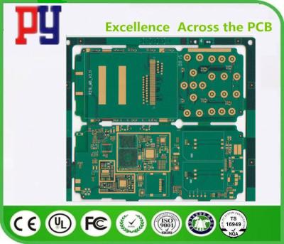 China 6 layer Rigid PCB Circuit Board 1.6 fr4 1oz  Multilayer circuit board gold for sale