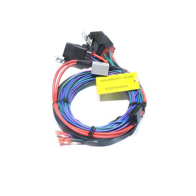 China Customized 40A Automotive Waterproof Relay Plug Harness for sale