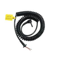 China Copper Core Telescopic Spiral Cable for sale