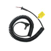 China Copper Core Telescopic Spiral Cable for sale