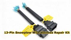 Snowwolf 13-Pin Boss Snow Plow Wire Harness Repair Kit (SW-S-01)