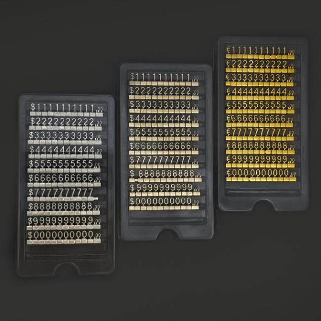 Manufacturing process of 3D Metal Price Cubes