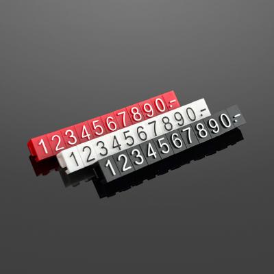 China 7x5MM ABS Jewelry Price Tags, 3000pcs Waterproof for sale