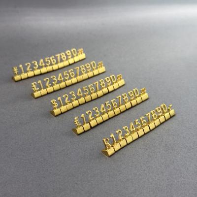 China Adjustable Durable Versatile Price Tag Cube for Jewelry Display and Pricing for sale