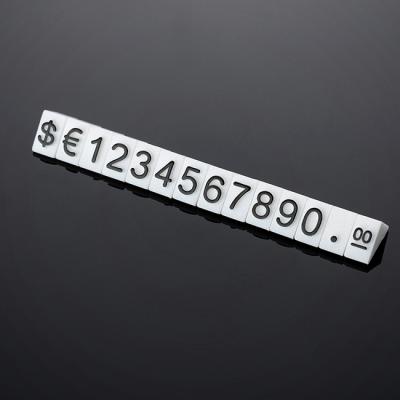 China 140 pcs AP3-5-3 Triangular Plastics Jewelry Price Cubes for other price displays for sale