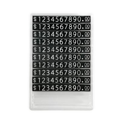 China Triangular price cubes L 10*7.5mm 130 pieces per pack USD for jewellery for sale