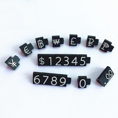 China Customizable 3D Digital Convex Plastic Watch Display Stand with Pricing Cubes for sale