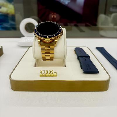 China 3D Metal 8 mm Luxury Price Cubes for watch Retail Price Display Tags for sale