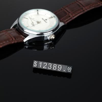 China 24 Alphabet Stick On Number Zero Tags For Retail Display And Jewelry Stand Combined for sale