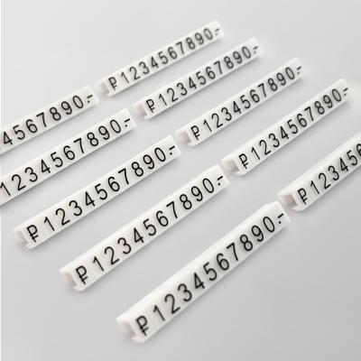 China 120 Cubes Jewellery Price Cubes Display 7*5mm Used For Retail Stores Jewelry Shops for sale