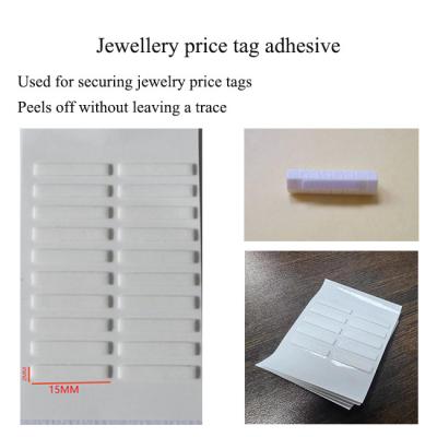 China Acrylic Double Sided Tape Jewelry Price Cubes For Securing 15*2mm for sale