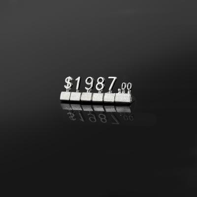 China Jewelry 3D Price Cubes For Cigarettes Makeups Wine Tea Supermarkets Bakeries for sale