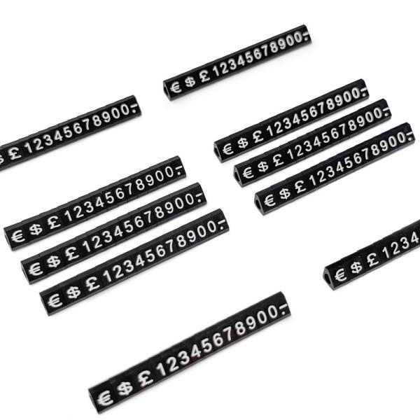 Quality High End Triangular Mini Price Tag Cubes 5x3mm For Jewelry Display for sale