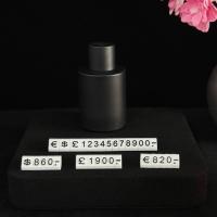 Quality High Contrast Mini Price Tag Cubes Triangular 5x3mm for Jewellery Display for sale