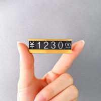 Quality AaL-49-17 S Aluminum Alloy Retail Price Display Tags Simple And Elegant Price for sale