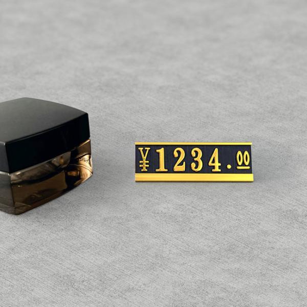 Quality AaL-60-22 L Plastics Retail Price Display Tags Reusable With Aluminum Alloy Base for sale