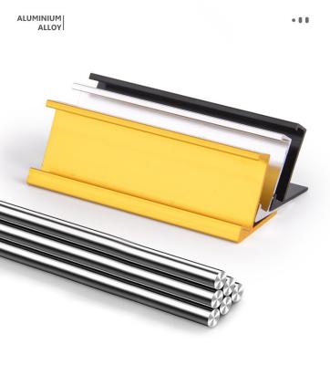 China AaL-60-22 L Plastics Retail Price Display Tags Reusable With Aluminum Alloy Base for sale