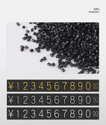 China Custom Price Cube Labels Price Display Sign For Supermarket Tobacco Wine Jewelry for sale